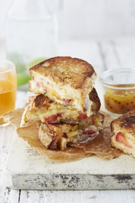 Cheese & Fresh Chutney Toastie | Great British Food Awards