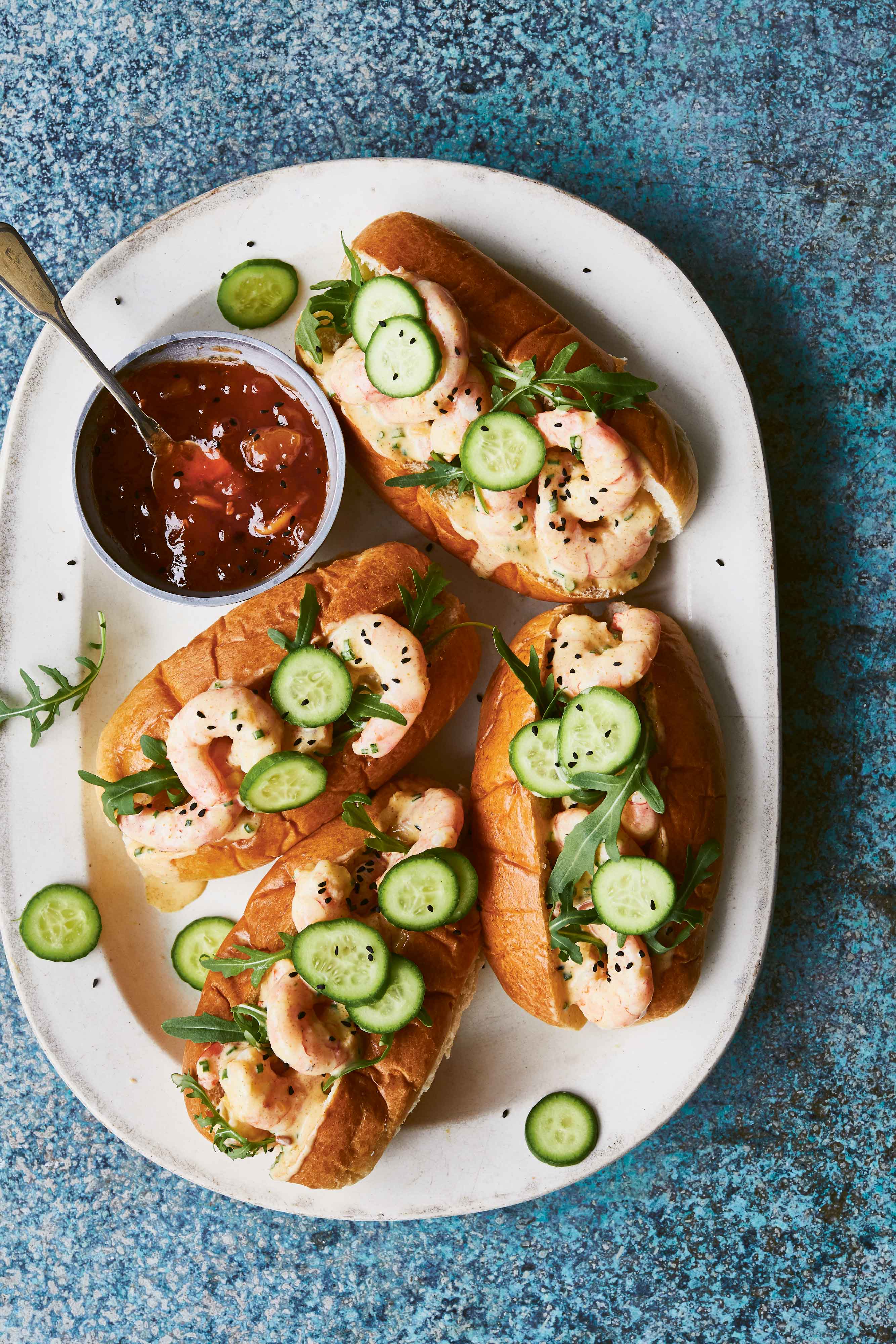 Coronation Prawn Buns | Great British Food Awards