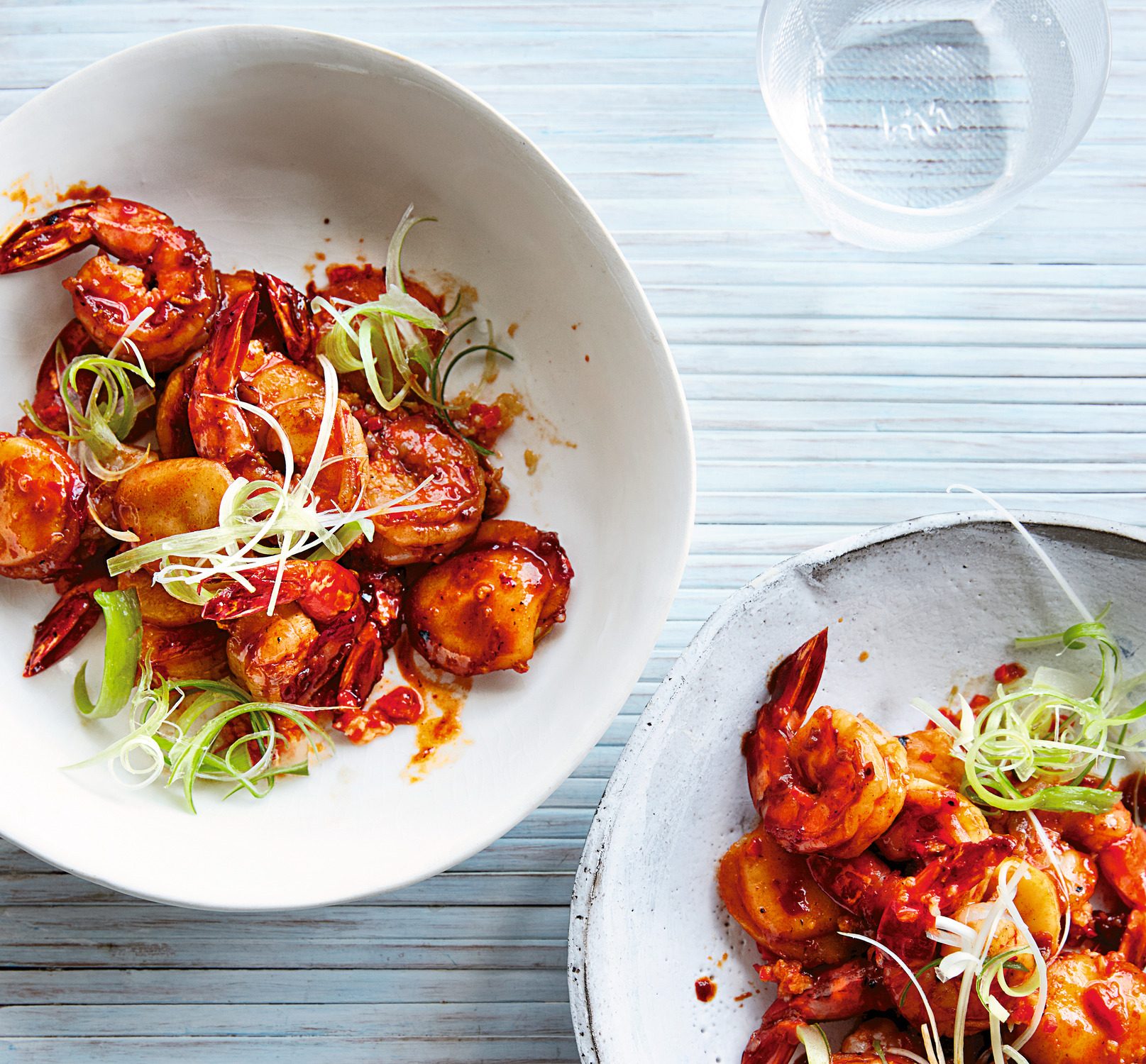 Spicy Honey Garlic Prawns with Water Chestnuts | Great British Food Awards