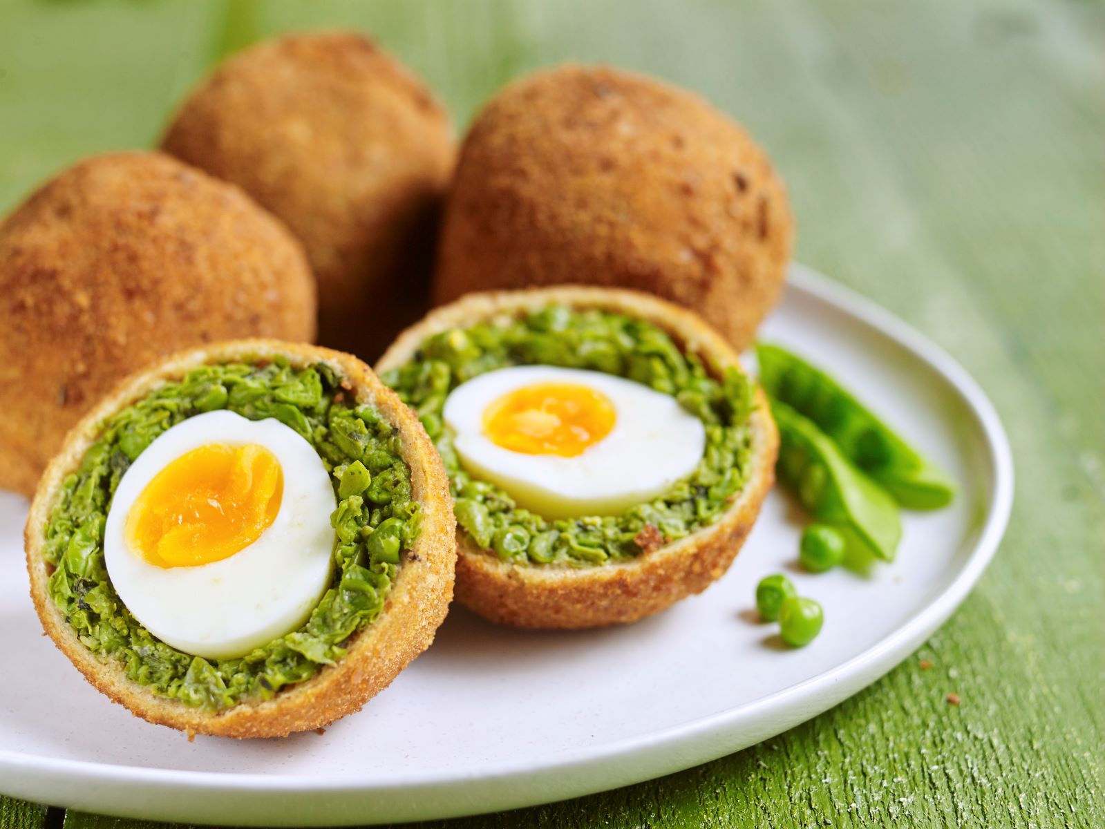 Pea & Mint Scotch Egg | Great British Food Awards